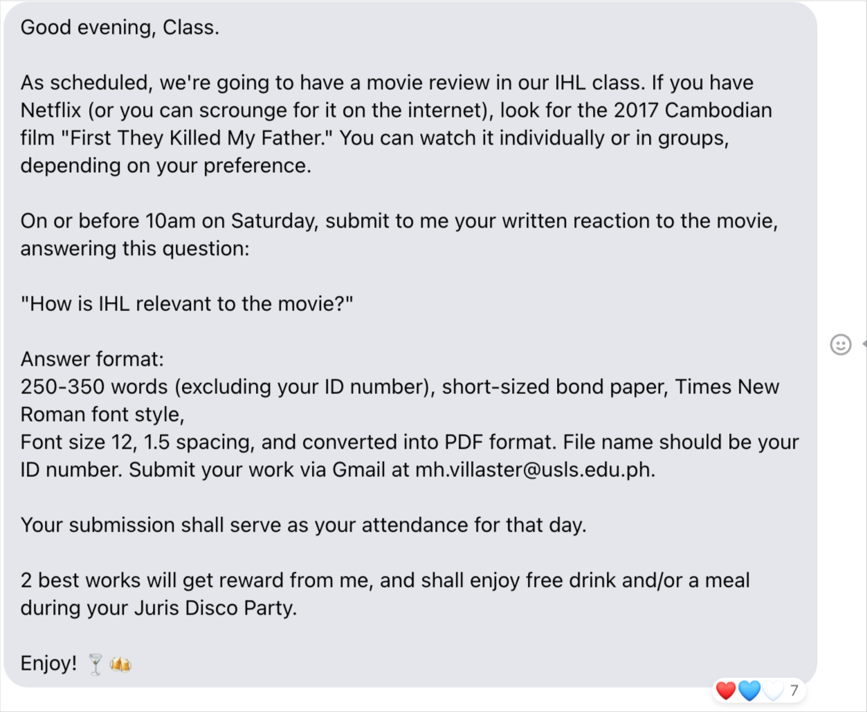 Movie Reflection: “First They Killed My Father” – Lex Rex Ph