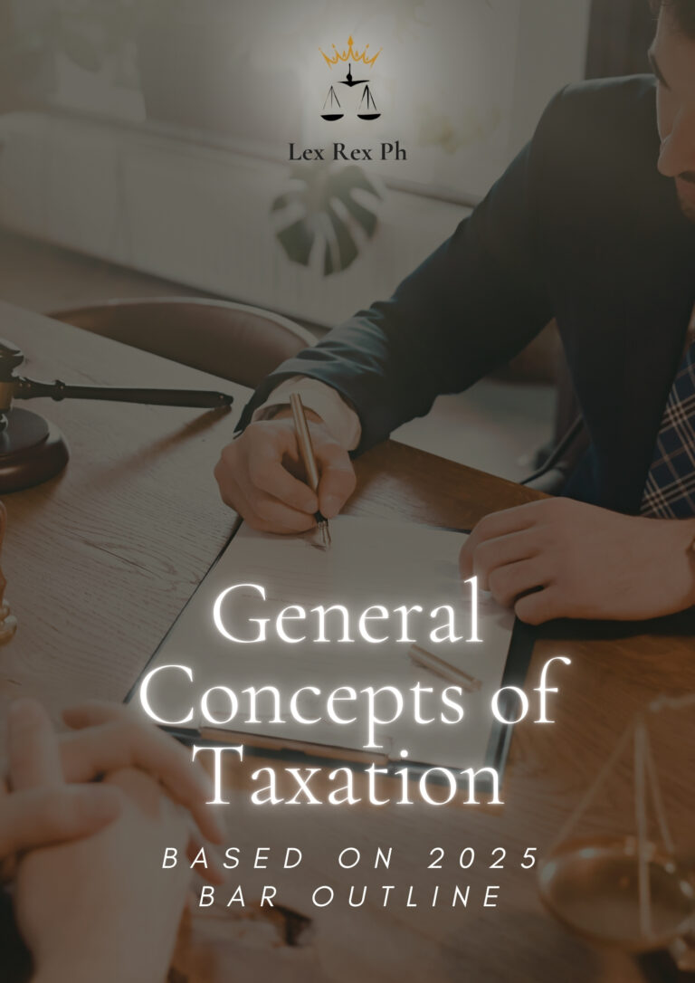 State Immunity – Lex Rex Ph