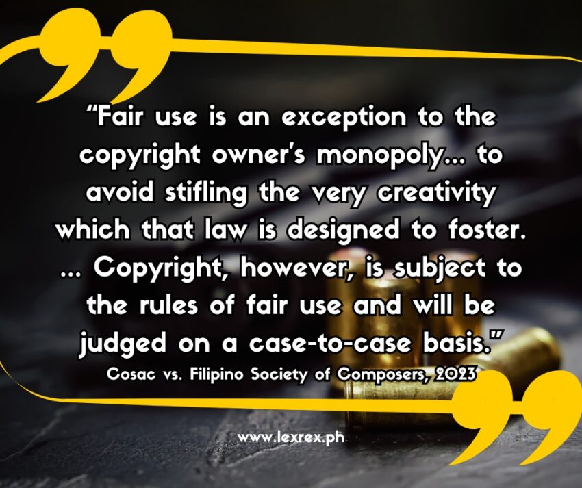 Examples of Copyrightable and Non-Copyrightable Works in the ...